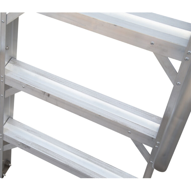 Aluminium A‑Type Platform Ladder – Premium 180 kg Duty