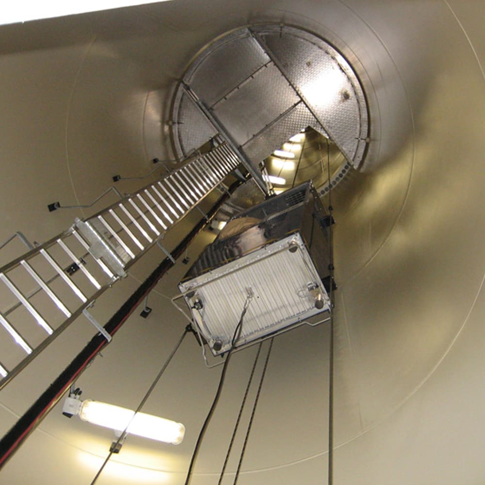 Wind Turbine Maintenance Lift by Apexz